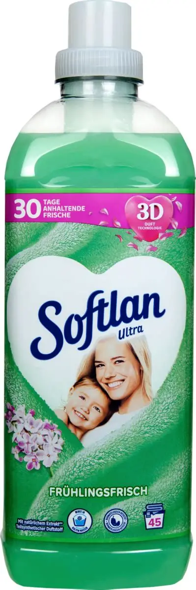 Softlan Fabric Softener 1 Liter 45 Washes 3d Fresh Fruits - Velora ...